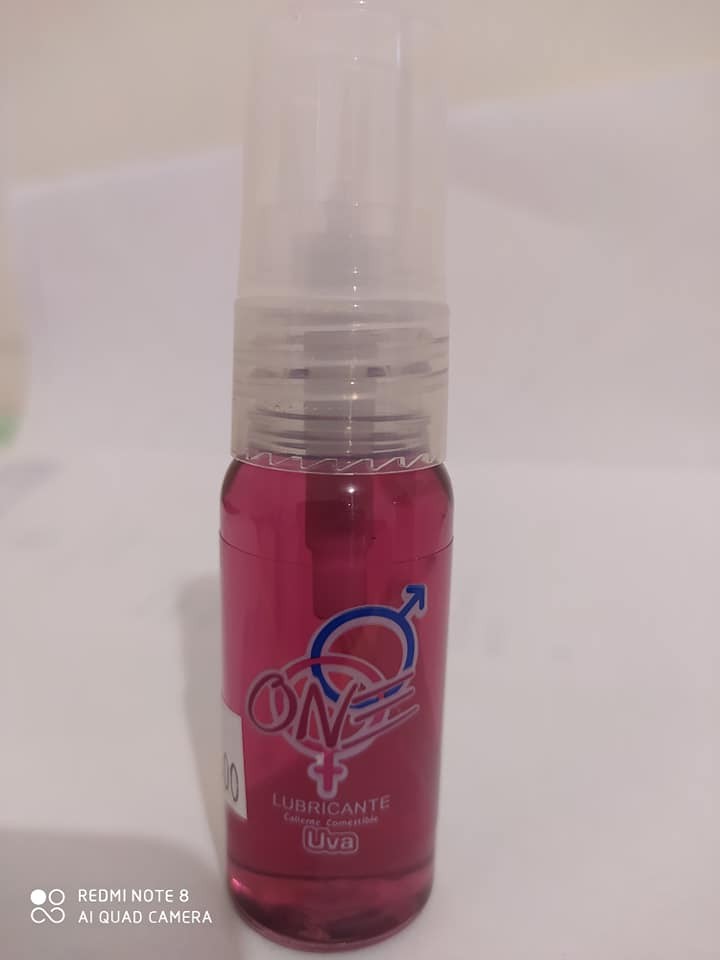 Lubricante Caliente One Uva